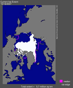 Arctic ice-up has begun - By Doug O'Harra