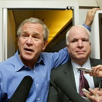 Bush claims bail-out necessary